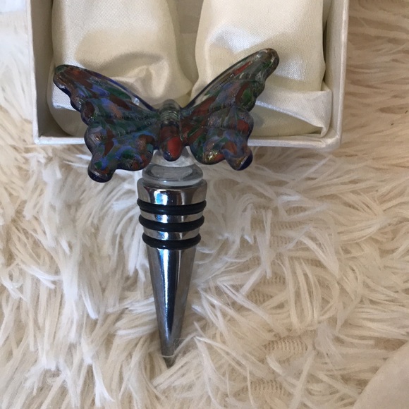 D Lusso Designs | Dining | D Lusso Designs Butterfly Italian Hand Blown ...